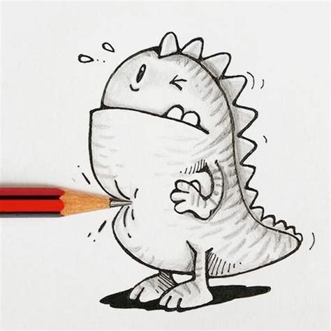 Прикольные Рисунки Карандашом 51 Фото