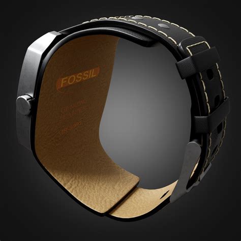 3d Fossil Watch Model Jr 9991 Turbosquid 2218179
