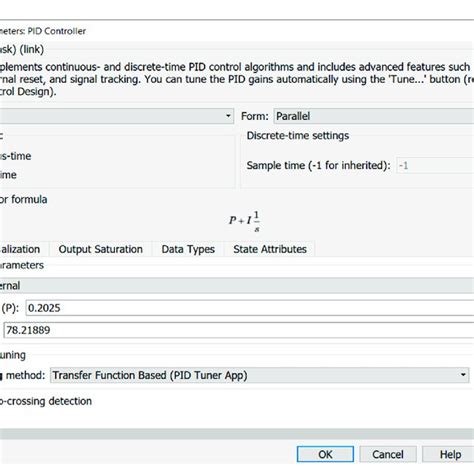 Initialization Of Gains In The Pi Controller Download Scientific Diagram