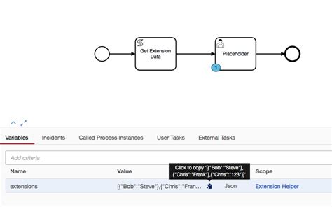 get extension properties helper script discussion and questions camunda forum