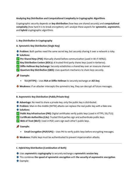 Chapter 2 3 Symmetric And Asymmetric Encryption Pdf Public Key Cryptography Key