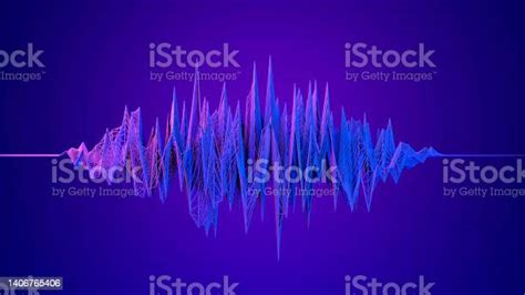 3d 추상 음파 배경 빈 배경의 디지털 기술 파형 과학 빅 데이터 네트워크 개념 과학에 대한 스톡 벡터 아트 및 기타 이미지 과학 녹음 장비 데이터 Istock