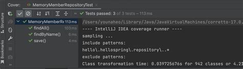 spring JPA 기본 회원 도메인과 리포지토리 만들기 테스트케이스 작성