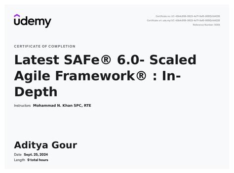 Aditya Gaur On Linkedin Safe Agile Professionaldevelopment Continuouslearning Innovation…