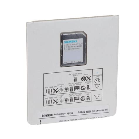 6es7954 8lp04 0aa0 Siemens Simatic S7 Memory Cards For S7 1x 00 Cpu