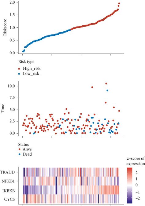 Construction Of A Risk Model Based On Tcga Cohort A Lasso Regression
