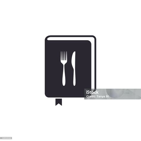 요리 책 아이콘 메뉴 또는 조리법 책 기호 벡터 고립 된 평면 디자인 그림 아이콘에 대한 스톡 벡터 아트 및 기타 이미지 아이콘 점심 학습 Istock
