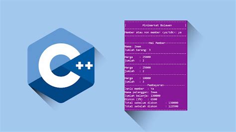 Contoh Program C Program Kasir Sederhana Menggunakan Array Percabangam Dan Perulangan Studi