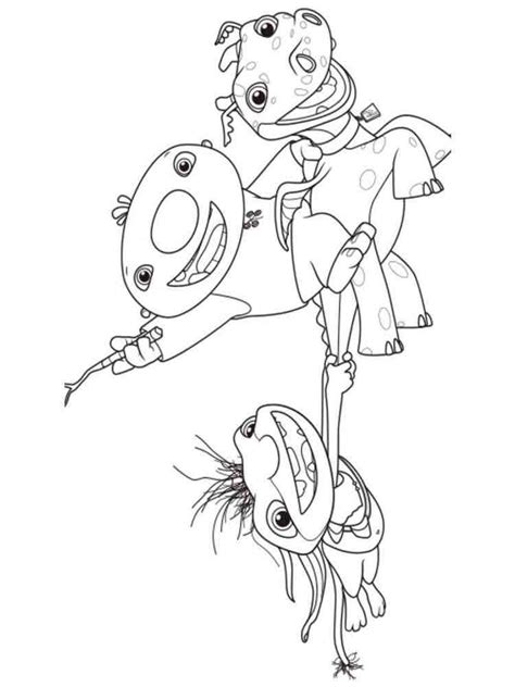 Wallykazam Coloring Pages