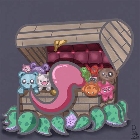 Plushie Mimic By Pixiezero On Deviantart