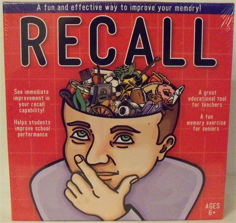 Recall A Fun And Effective Way To Improve Your Memory Lmdenterprises