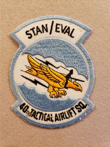 Th Tactical Airlift Squadron Stan Eval Patch BunkerMilitary