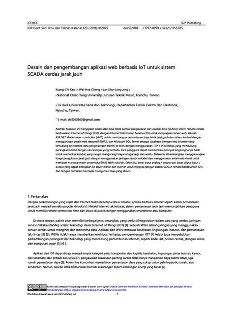 Sistem Scada Berbasis Iot Pdf Sistem Scada Berbasis Iot Pdf