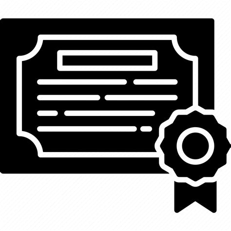Certificate Certification Degree Diploma Licence Icon Download On Iconfinder