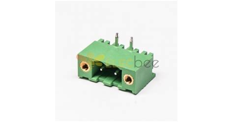 Pin Terminal Block Angle Green Pluggable Type Pcb Connector