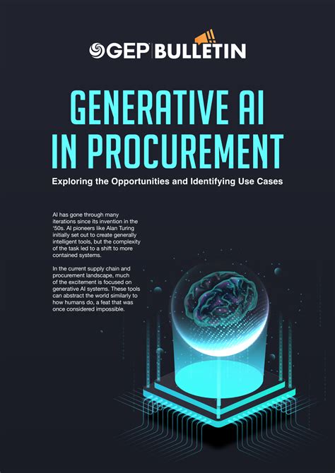 Marketplace Procurement Leaders Generative Ai In Procurement
