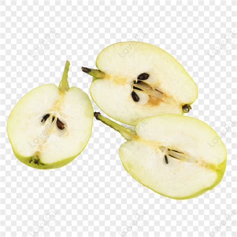 녹색 갈증 해소 달콤한 향기 배 슬라이스 정물 절단 과일 Png 일러스트 무료 다운로드 Lovepik