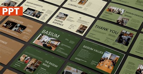 Шаблон Powerpoint Basium Шаблоны презентаций Включая чистый и профессиональный Envato Elements