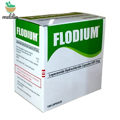 Flodium Caps Loperamide Hydrochloride Meldinpharma