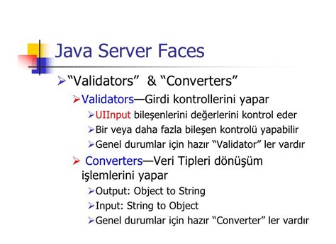 Java Server Faces