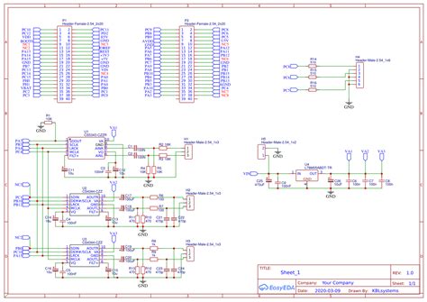 Nucleo Addon Dual Output Oshwlab