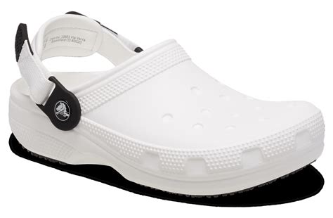 Crocs Classic Slip Resistant Work Clog White Oct 2023 209952 100