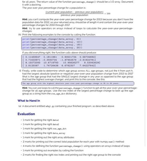 Solved Purpose To Practice Arithmetic With Arrays Degree