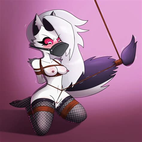 Rule 34 Anthro Blush Bondage Bondage Bound Canid Canid Demon Clothing