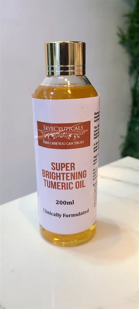 Skyeceuticals Super Brightening Tumeric Oil 200ml Skye Medical Aesthetics Center