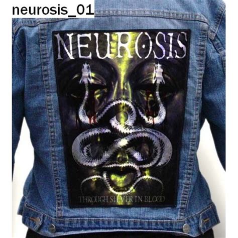 Neurosis 01 Photo Quality Printed Back Patch King Of Patches
