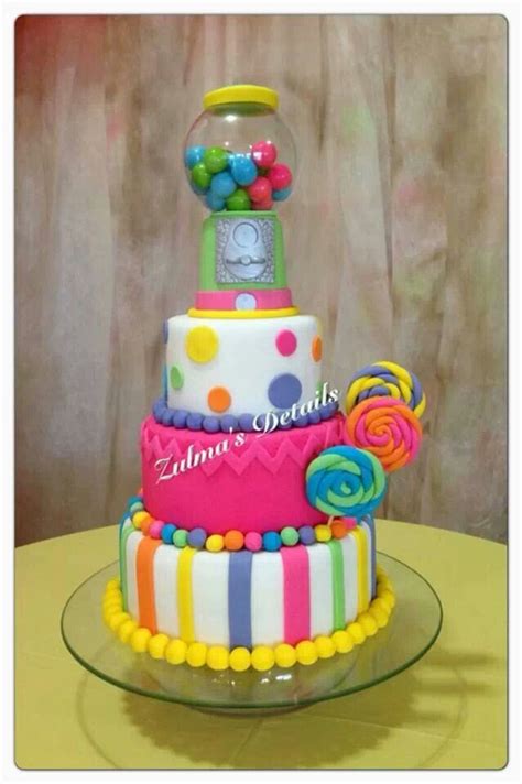 Candy Themed Cake Candyland Cake Cupcake Cakes Party Cakes