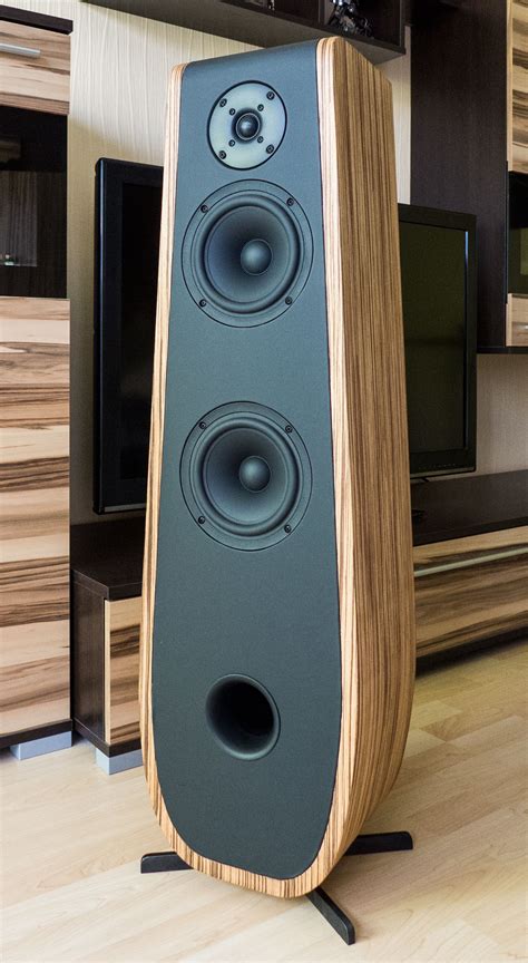 Selfmade Speaker Using A Kit From Intertechnik Speaker Diy Lautsprecher Audiophile Speakers