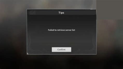 Failed To Retrieve Server List Error Explained Blue Protocol Star Resonance