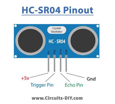 Arduino Ultrasonic Sensor Hc Sr04 Datasheet Specifications Pinout