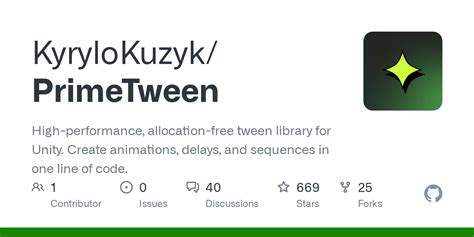 Github Kyrylokuzykprimetween High Performance Allocation Free