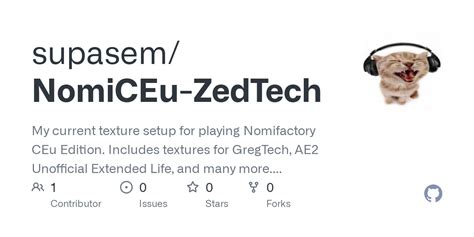 GitHub Supasem NomiCEu ZedTech My Current Texture Setup For Playing Nomifactory CEu Edition