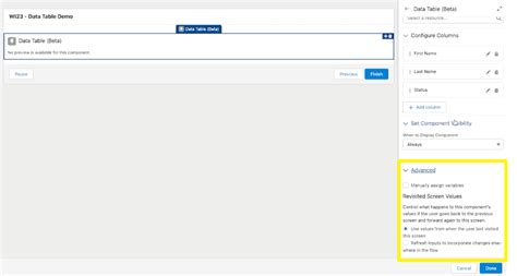 Salesforce数据表流组件快速概述 Beplay体育极光