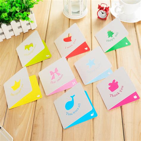 创意贺卡生日卡片祝福卡片情人节留言卡寄语卡教师节镂空小卡虎窝淘