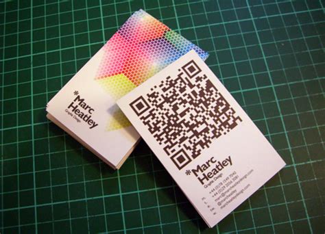 20 Beautiful QR Code Business Cards The Design Work