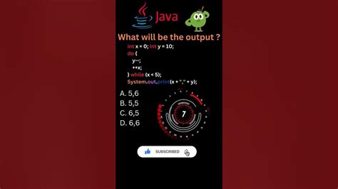 java programming question java quiz 48 java interview question java shorts
