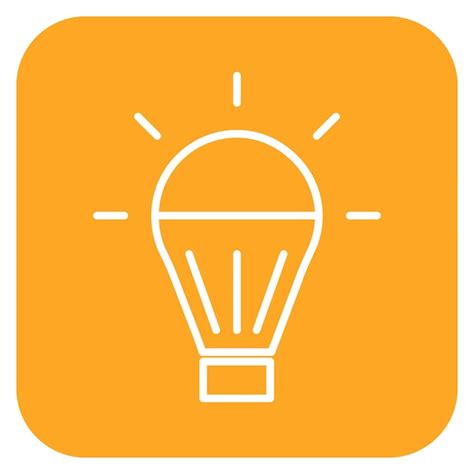 Premium Vector Led Bulb Vector Illustration