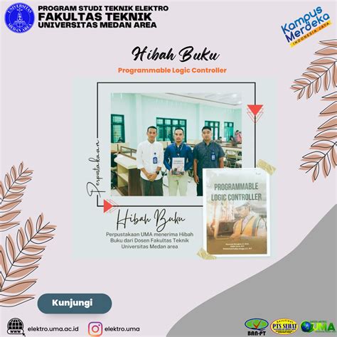 Hibah Buku Programmable Logic Controller Jurusan Elektro Terbaik Di Sumut