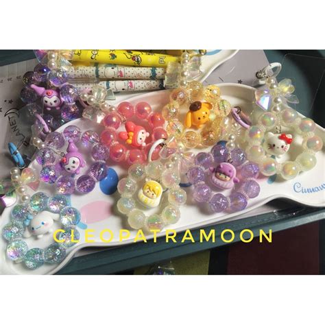 Big Keychain Phone Chain Sanrio Kuromi Cinna Melody Hello Kitty Purin