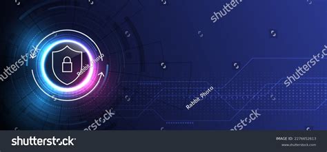 Cyber Security Information Concept Network Protection Stock Vector Royalty Free 2276652613