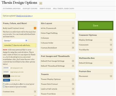How To Remove The Borders In Thesis 17 Wp Smith