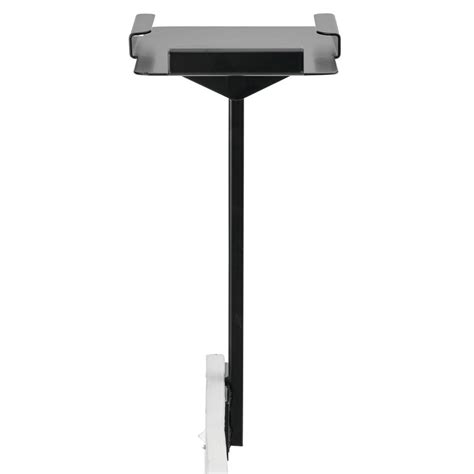 Hubert® Table Mount Scale Holder Black