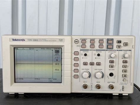 デジタルオシロスコープ テクトロニクス Tektronix Tds1002 マニュアル プローブ 通信モジュール 中古品