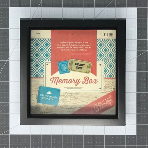 Memory Box Frame Caught By Design