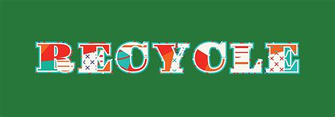 Recycle Concept Word Art Illustration Reuse Word Recycled Vector Reuse Word Recycled Png And