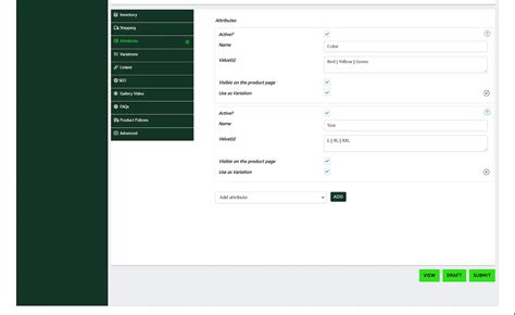 Variable Products BSMe E